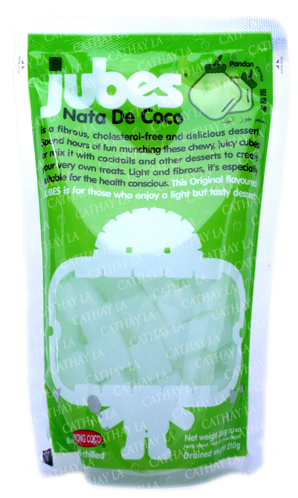 JUBES Nata Coco Original PANDAN - Cathay LA